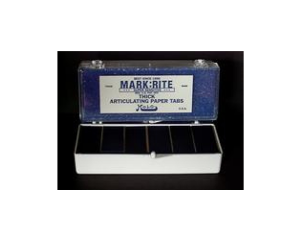 Holg Mark Rite Thick Blue Pre-Cut Tabs 480/Box | BTK-Tabs | Supply Clinic