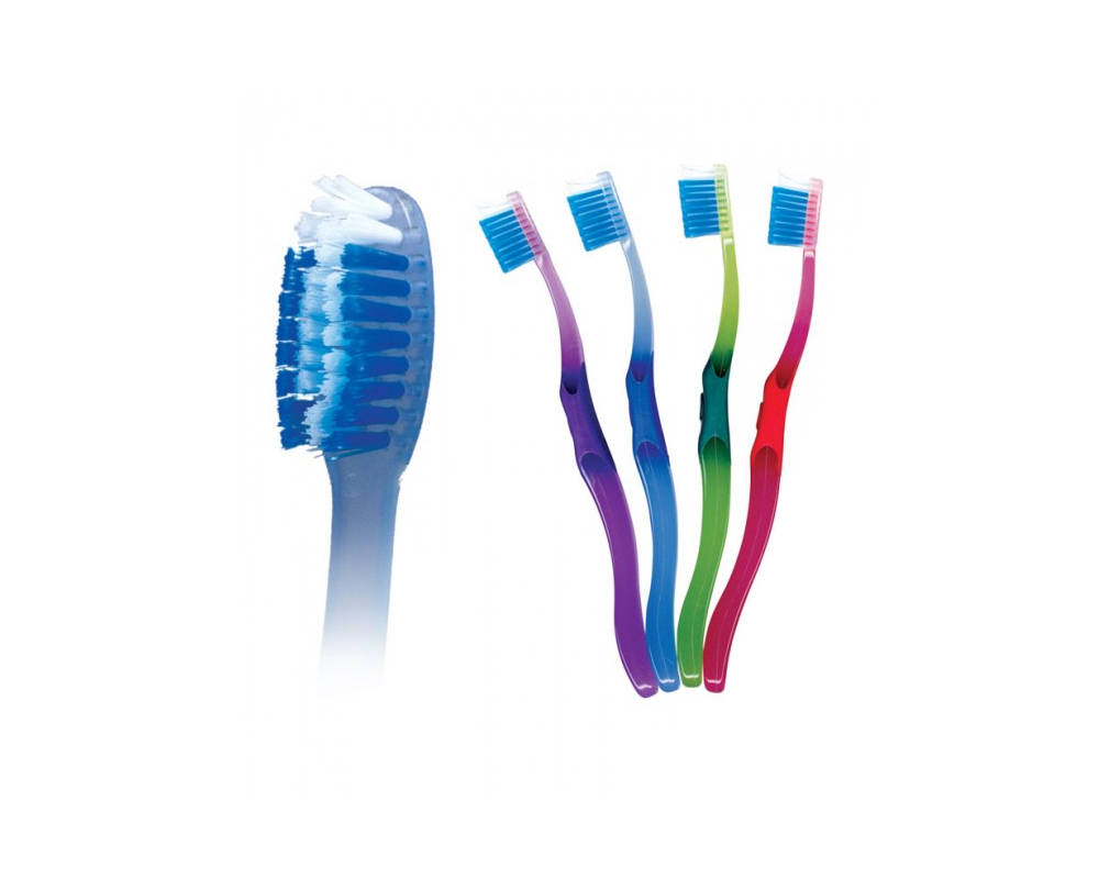 Ortho Compact Head Soft Toothbrush #620 - Cello Wrapped - 100 per box ...
