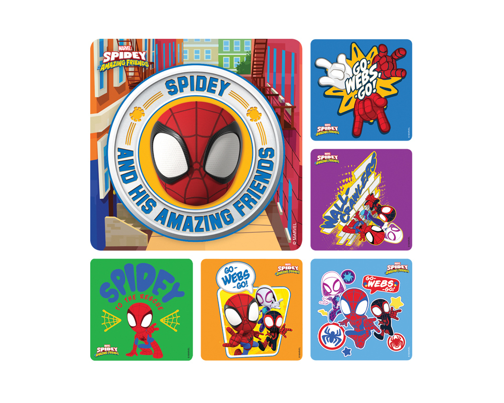 Spidey and his Amazing Friends Stickers | PS724 | Supply Clinic