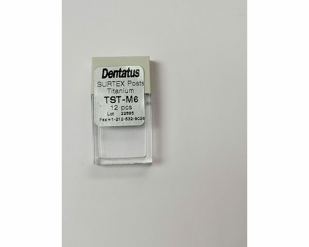 Dentatus Surtex Titanium Post Refill, Super Long #6 | TST-SL6 | Supply ...