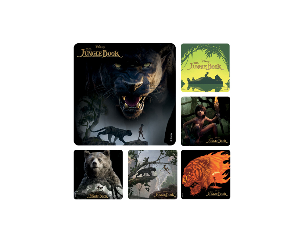 Stickers Jungle Book 100/roll PS589 | PS589 | Supply Clinic