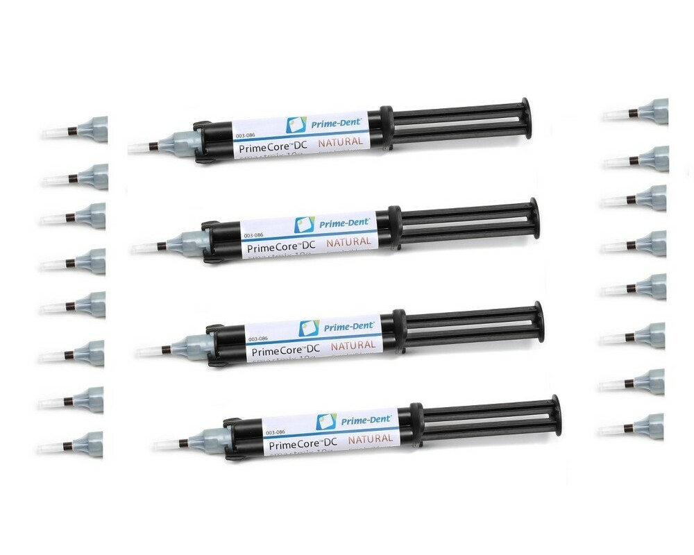 Dual Cure Core Build-Up Material, 4 x 10 g syringes and 20 tips | 003 ...