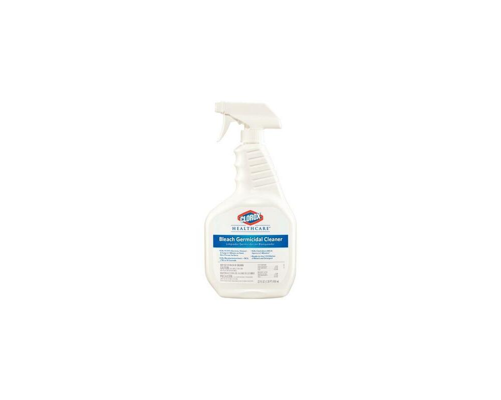 Clorox Healthcare Bleach Germicidal Cleaners - 22 Oz Bottle, Spray ...