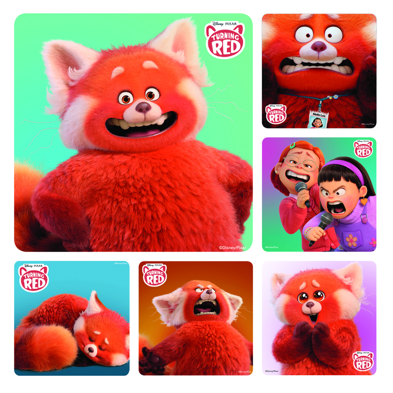 Turning Red Movie Stickers | PS744 | Supply Clinic