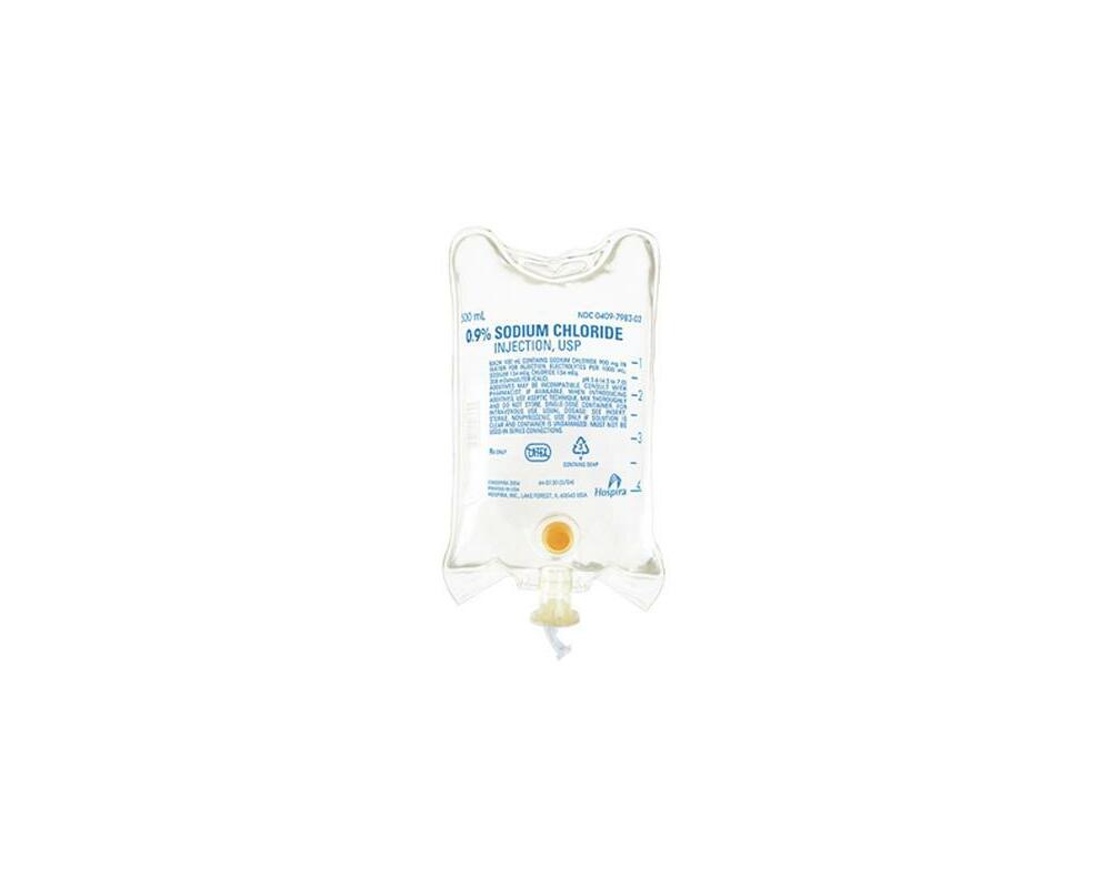 0.9% Sodium Chloride Injection USP - 500 ml | 07983-03 | Supply Clinic