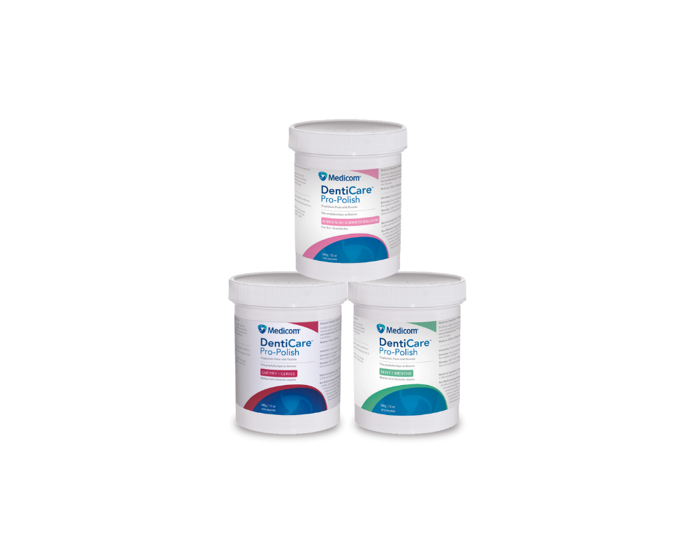 DentiCare Pro-Polish Prophy Paste Jars Mint Medium | 10031-MM | Supply Clinic