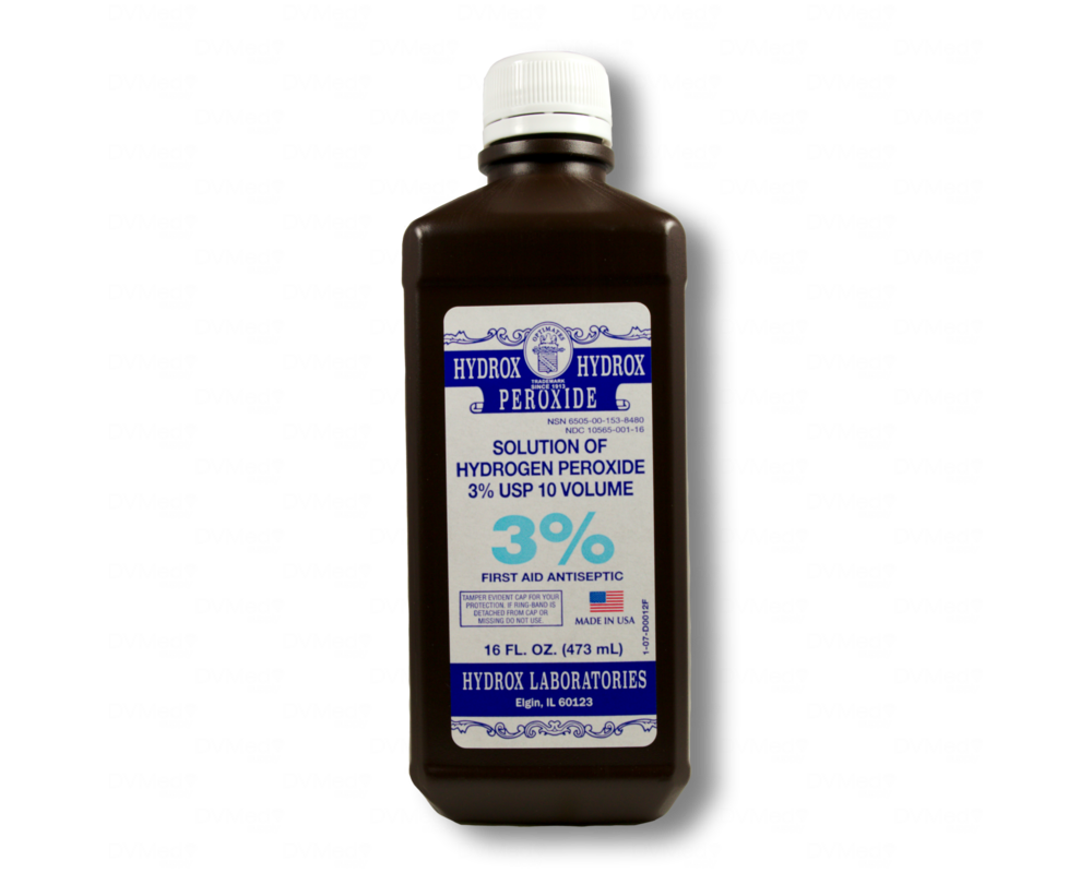 Hydrogen Peroxide 3% 16oz Bottle | MI330-S | Supply Clinic