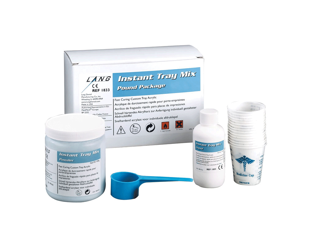 Instant Tray Mix Blue Powder 3lb | 1840 | Supply Clinic