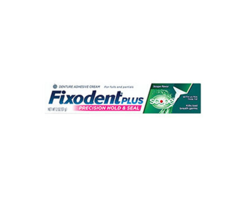 Fixodent Plus Scope Denture Adhesive 2oz Tube 24/Case | 80362547 ...