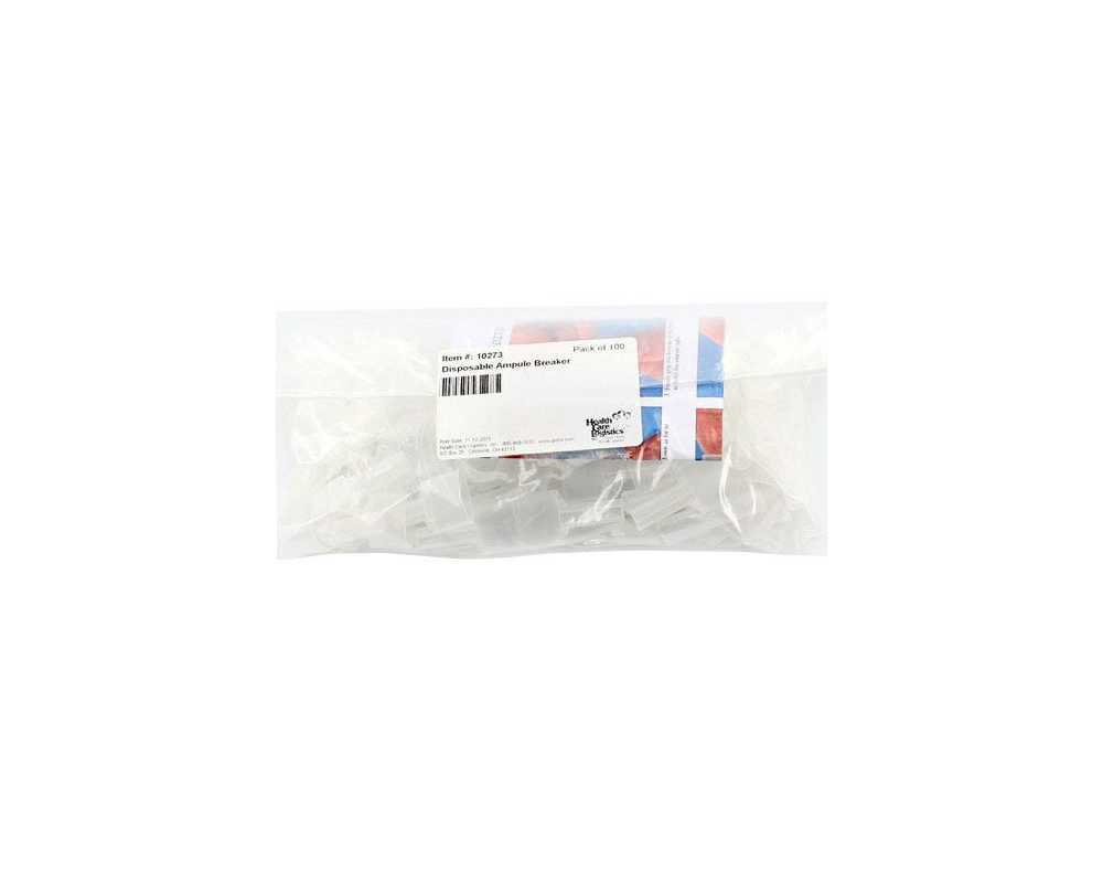 Disposable Ampule Breaker 100/Box | Supply Clinic