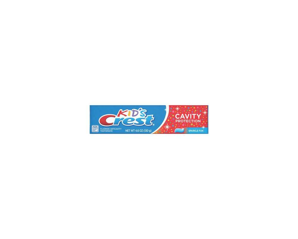 Crest Kid's Cavity Protection Sparkle Fun Toothpaste - 4.6 oz Tube 24 ...
