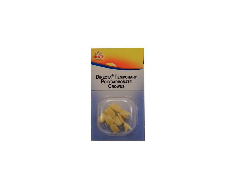 Directa Polycarbonate Temporary Crown Refills – Lower Incisor 5/Pkg ...