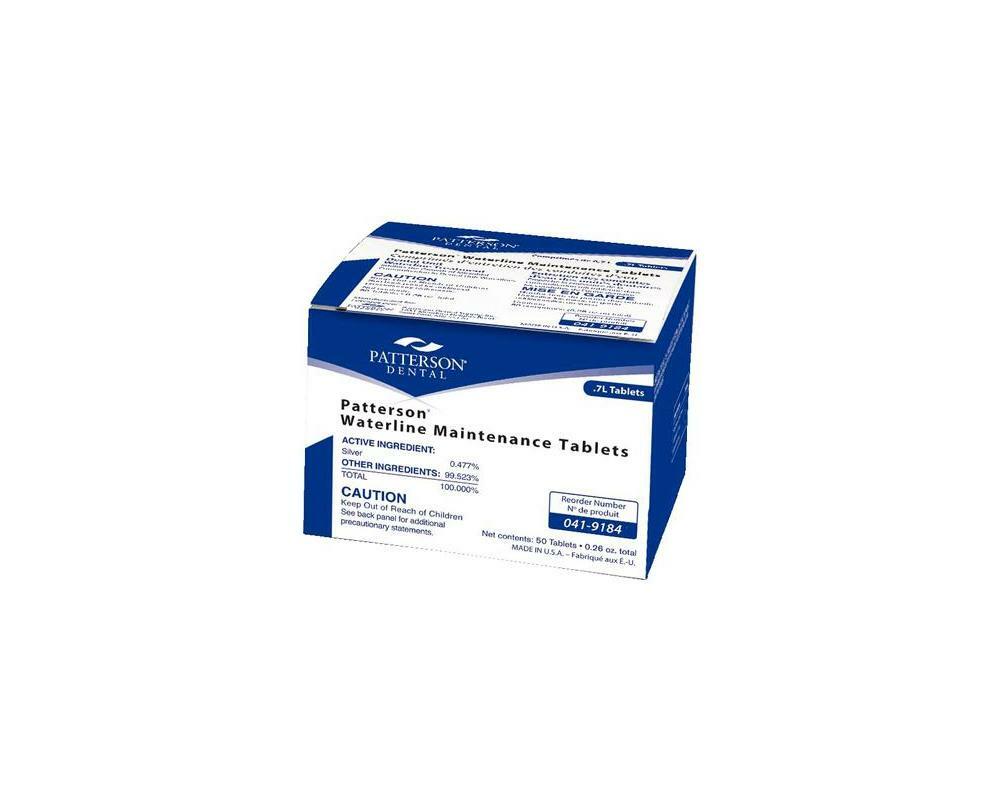 Patterson Waterline Maintenance Tablets 50/Pkg - 750 ml Treatment | PD ...