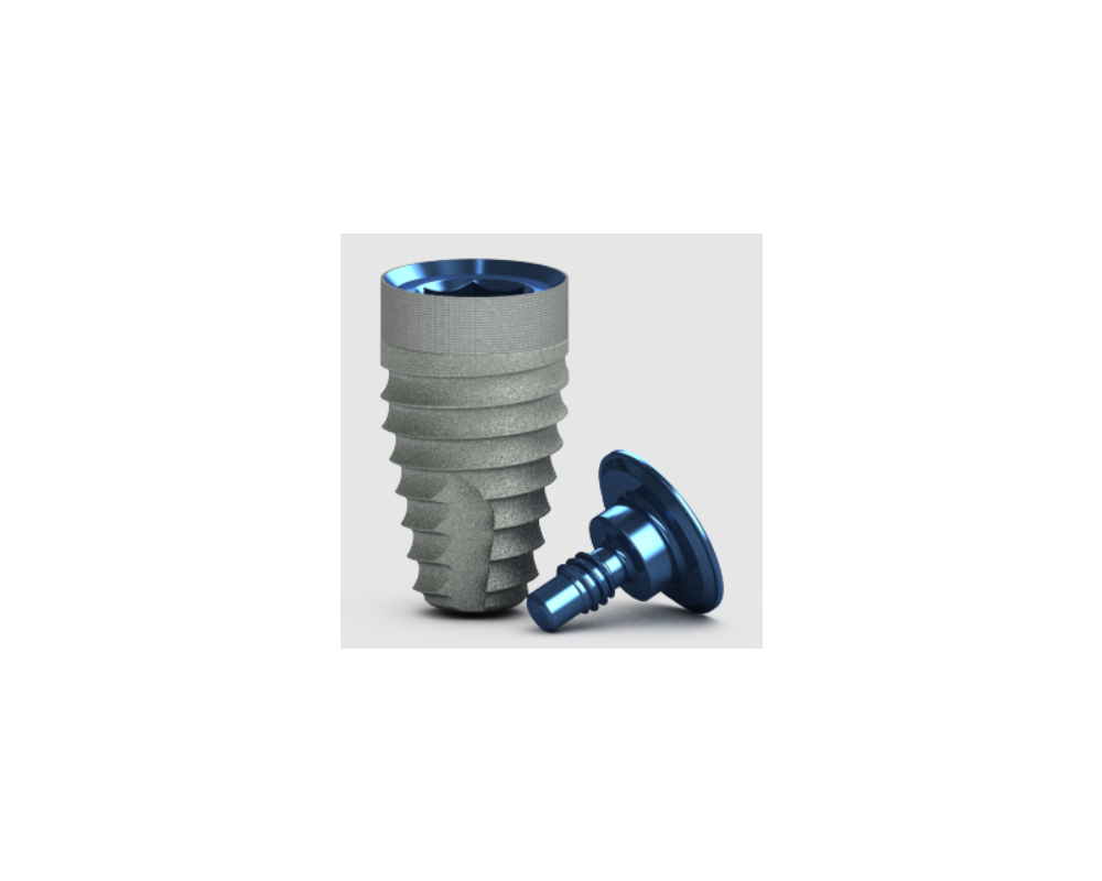 Tapered Internal Implant, 5.8 x 10.5mm, Mountless, RBT+Laser-Lok ...