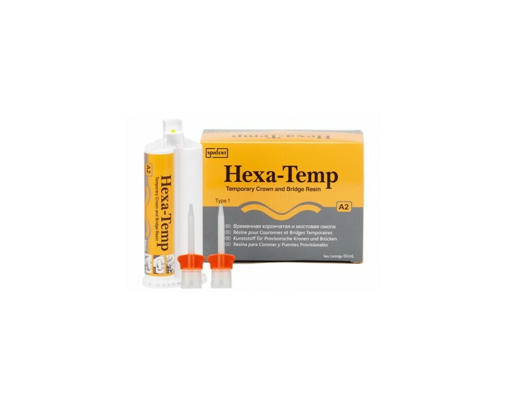 Hexa-Temp Temporary Crown & Bridge Material - A1 | HEXA-A1 | Supply Clinic