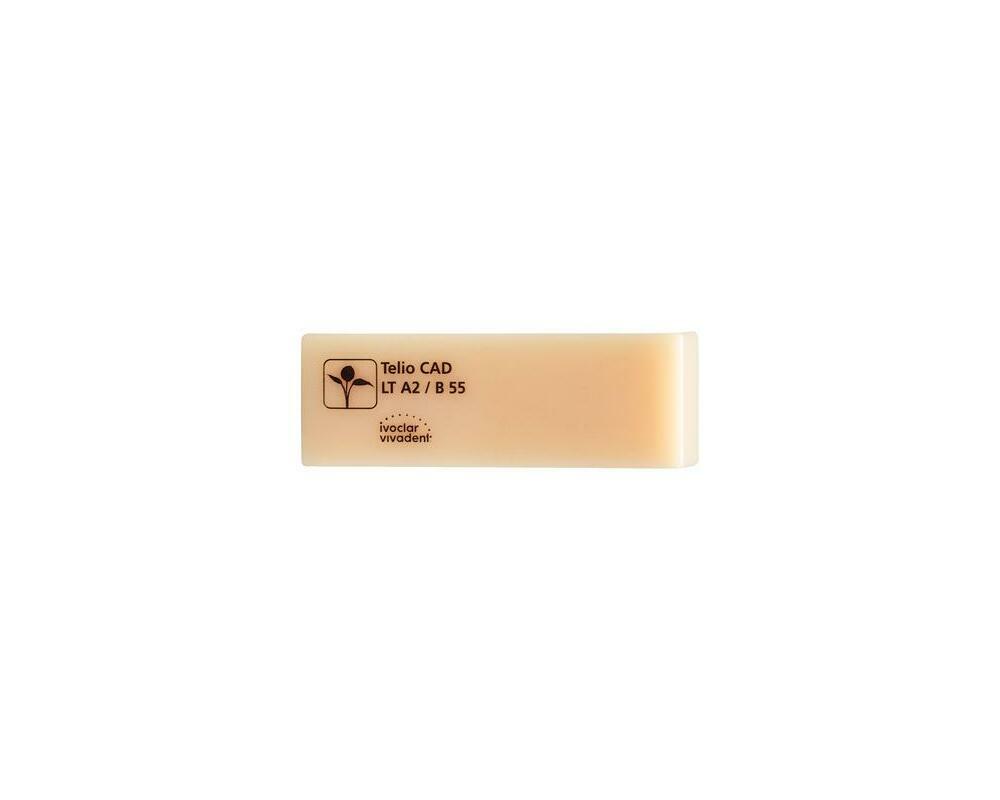Telio CAD Blocks for CEREC, Refills, Size B55, Shade A2, 3/Pkg | 627826 ...