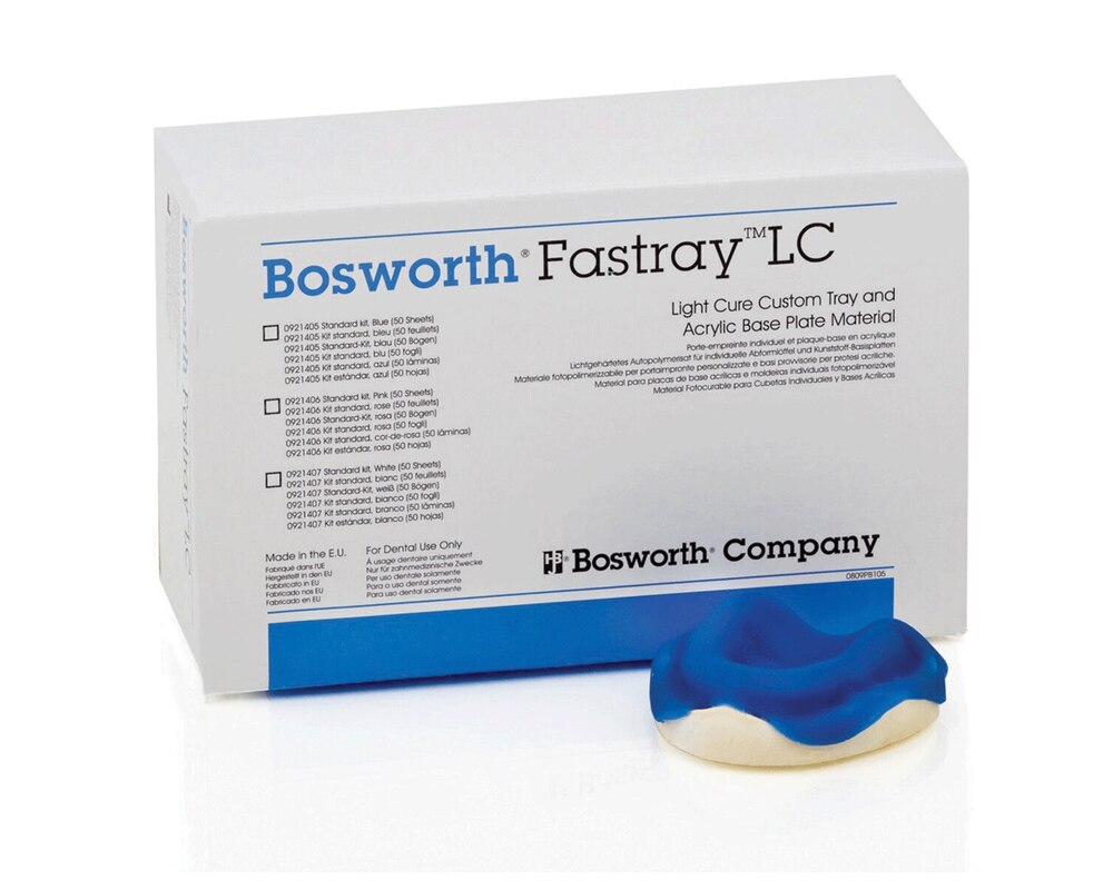 Fastray Custom Tray Material Light Cure Pink 50/Bx | 0921406 | Supply ...