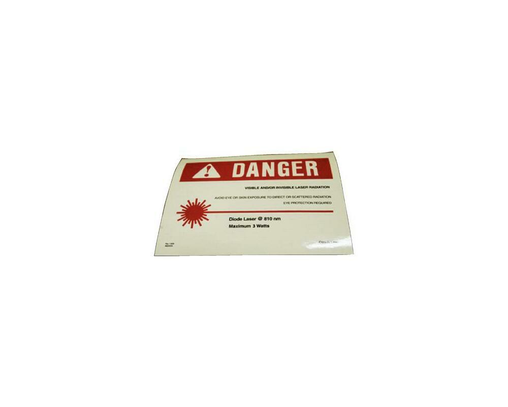 Laser Safety Signs, 5 Watt | 002-00108 | Supply Clinic