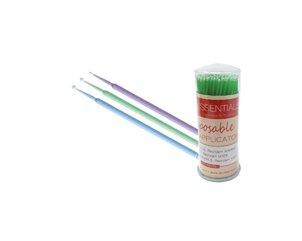Essentials Micro-Brush Applicators Regular Blue | Supply Clinic