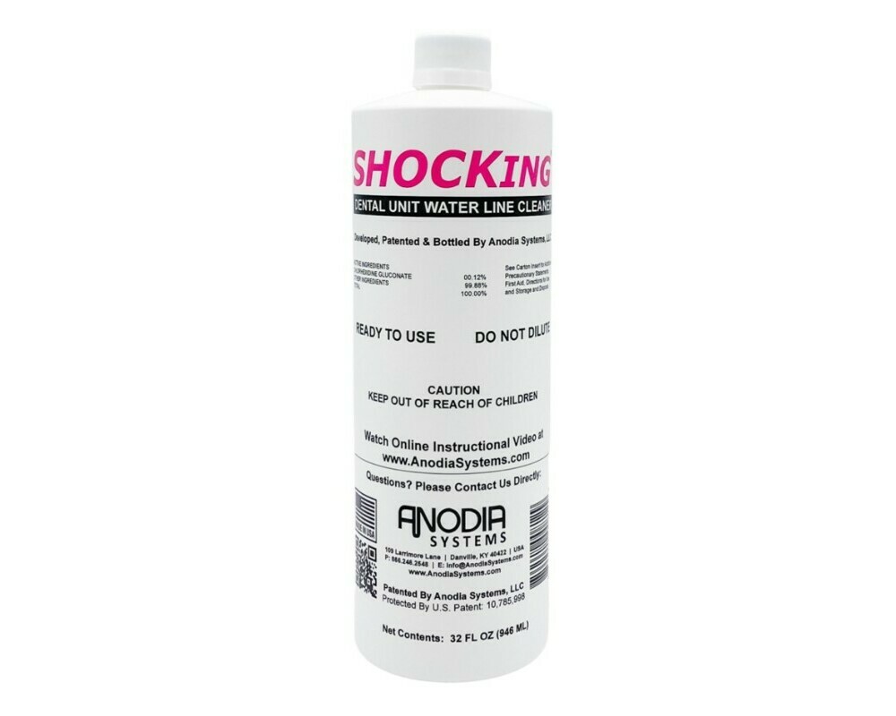ASD SHOCKing Dental Unit Water Line Cleaner 32oz Bottle | Supply Clinic