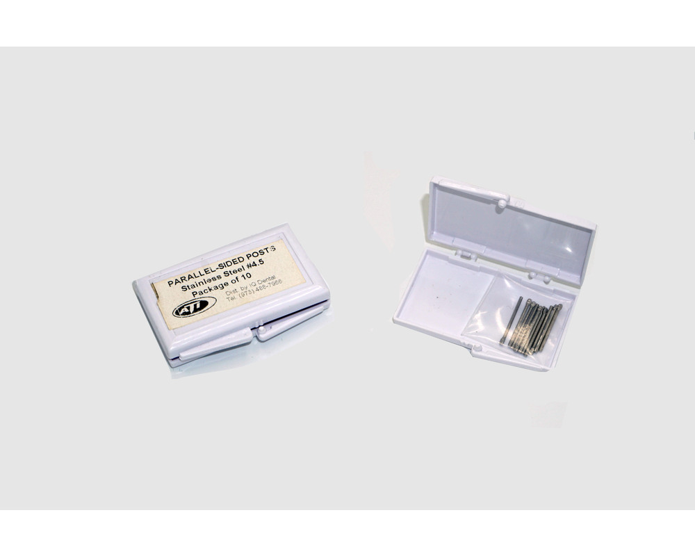 Parallel-Sided Stainless Steel Posts #4.5 Pkg/10 | 09-004 | Supply Clinic