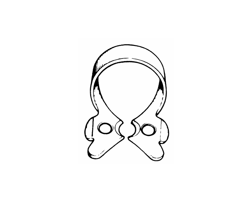 DNP Rubber Dam Clamp Ash E Style Ea | Supply Clinic