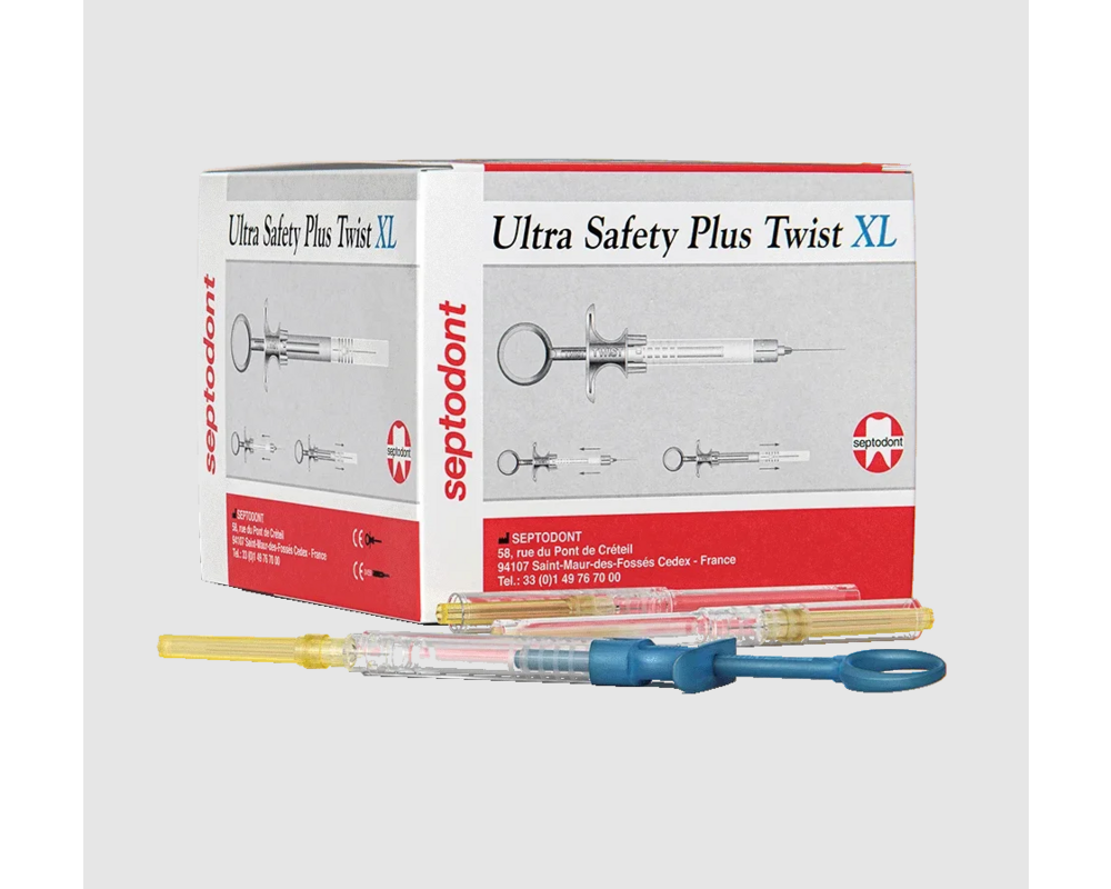 SPT Ultra Safety Plus Twist XL 30 Guage X-Short Purple Box/100 Injection Units + 1 Handle | 01 ...