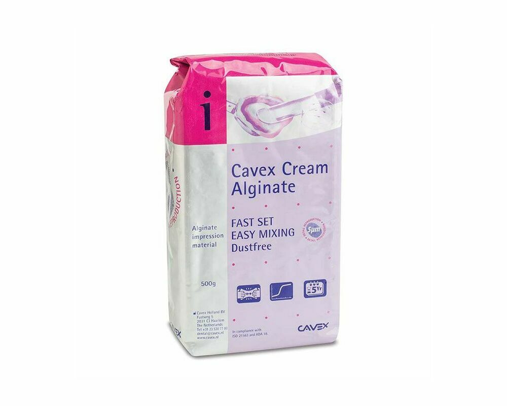 Cavex Cream Alginate - Fast Set 500g Bag | Supply Clinic