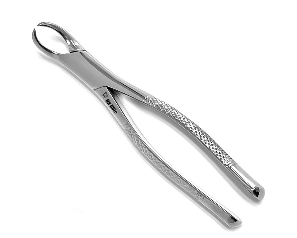 US Elite Extraction Forceps #23S Pedo Lower Molars, Cow Horn Universal ...