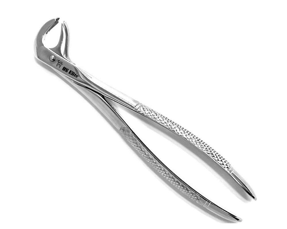 US Elite Extracting Forceps #73 Universal Serrated Beaks English ...