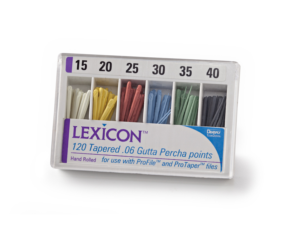 Lexicon Gutta-Percha .04 Color Slide Box (6) Assorted 15-40|120pk ...