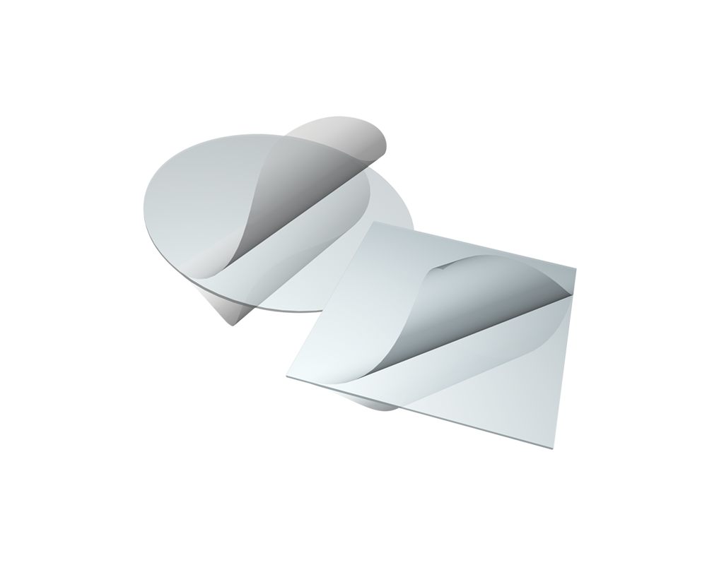 Essix PLUS Plastic 80pk .035 (.875mm) -125mm Circle | 1APL35C125 ...