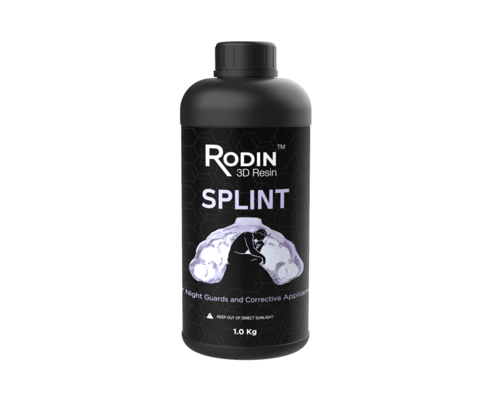 Rodin Resin 1kg Bite Splint Clear | 3DR-SPLINTF | Supply Clinic