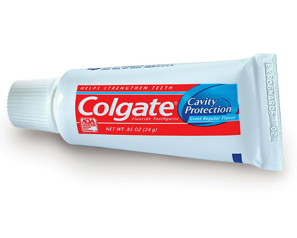 Travel-Size Colgate Toothpaste Original Flavor 0.85 oz. Tube 240/Case ...