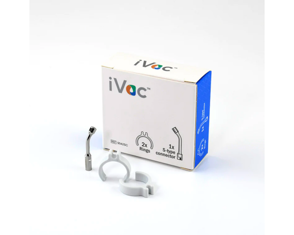 iVac Irrigation System E-type Piezo Connector w/2-Rings 1/Pack | 9542EC ...