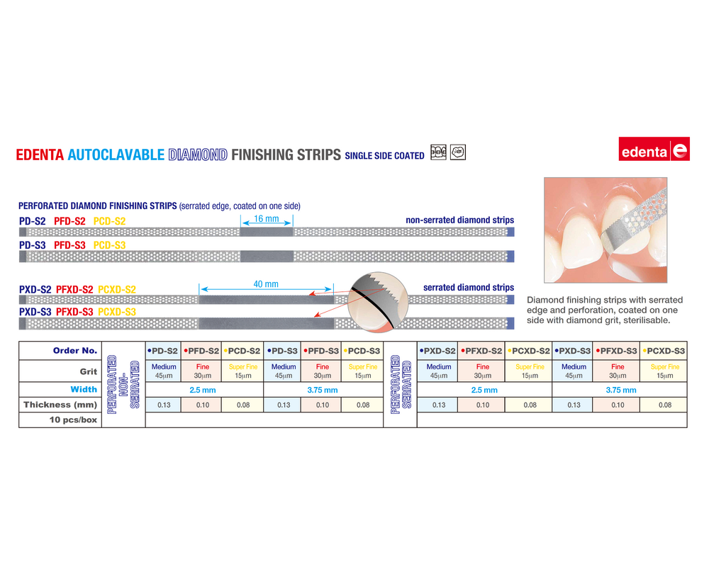 Diamond Strips | PCXDS2 | Supply Clinic