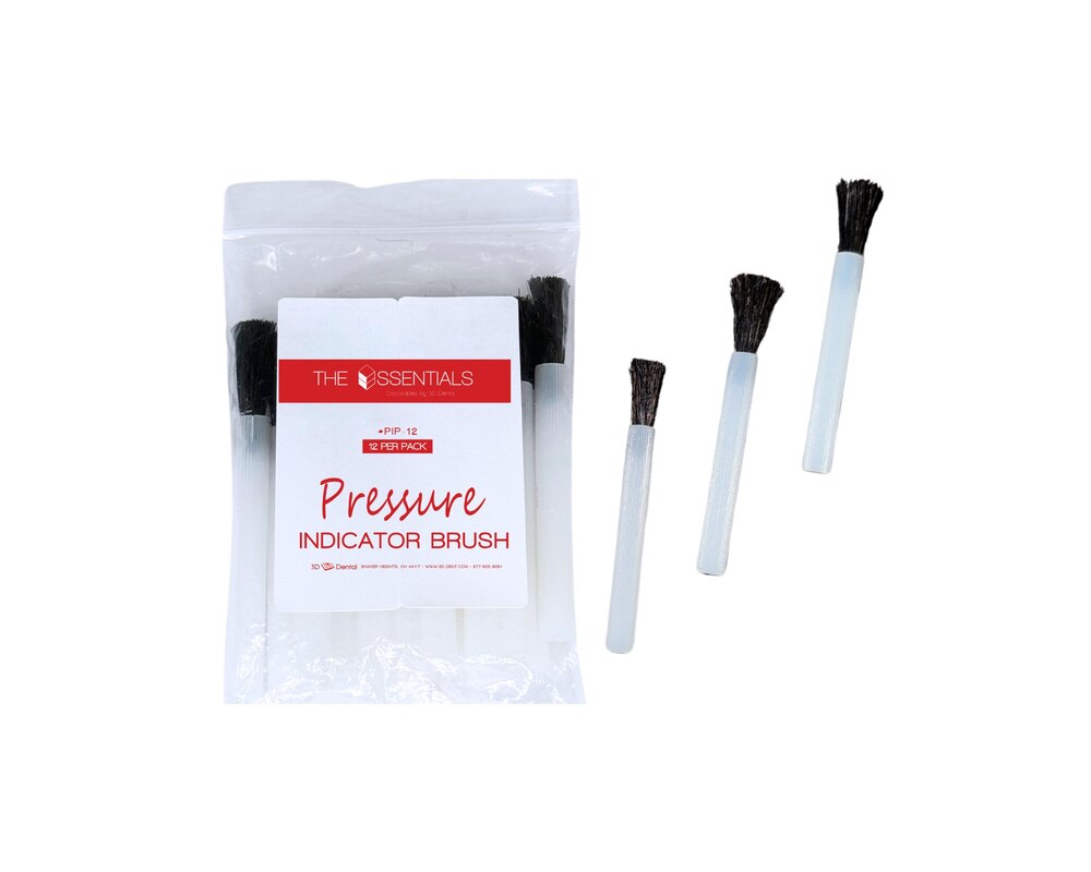 Essentials Pressure Indicator Paste Brushes 12/Bag | PIP-12 | Supply Clinic