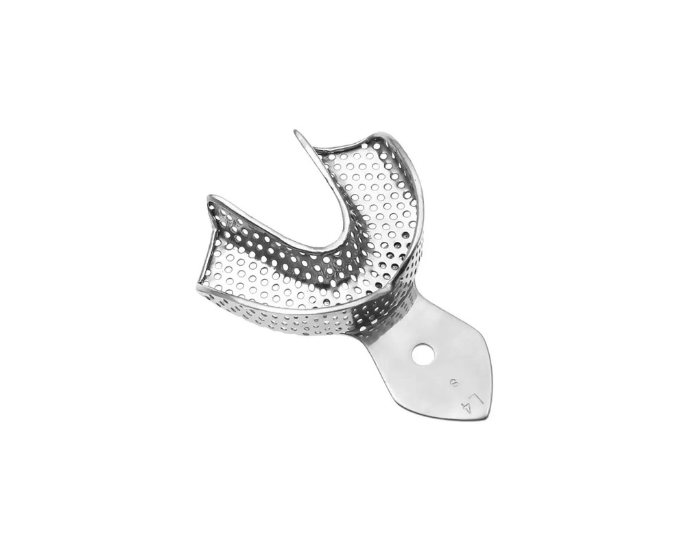 #4 Small Lower Full Arch Perforated Impression Tray | 43-116P | Supply ...