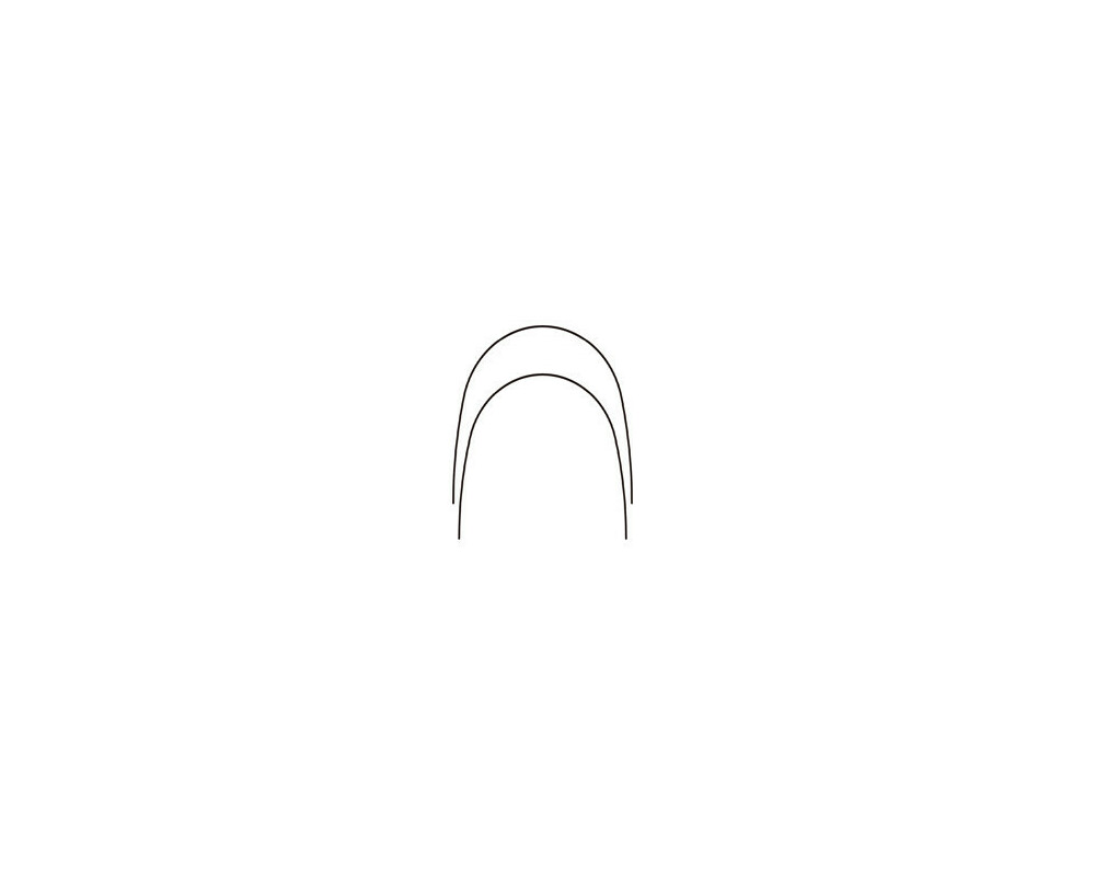 Orthoshape Stainless Steel Square, Damon Arch, U, .016"x.022" | Supply ...
