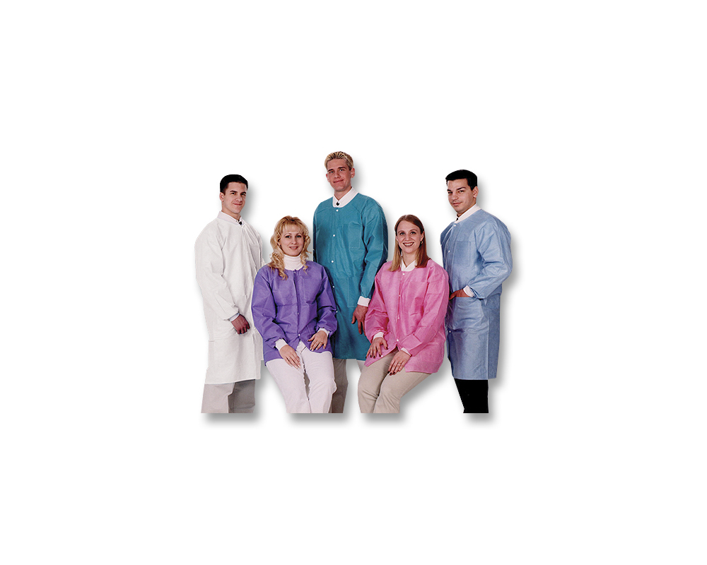 ValuMax Extra-Safe Knee Length Lab Coat - Blueberry - S (10) | 3660BBS ...