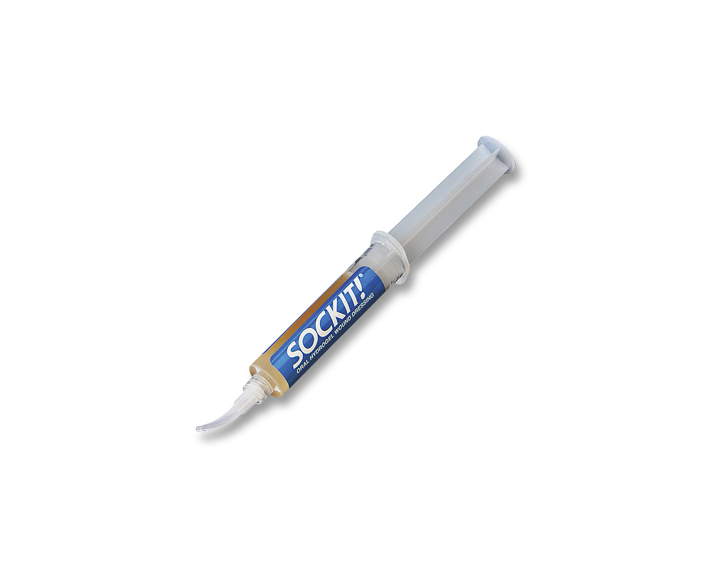 SockIt! Oral Wound Dressing - 10 gm syringe (25) | SI-25 | Supply Clinic