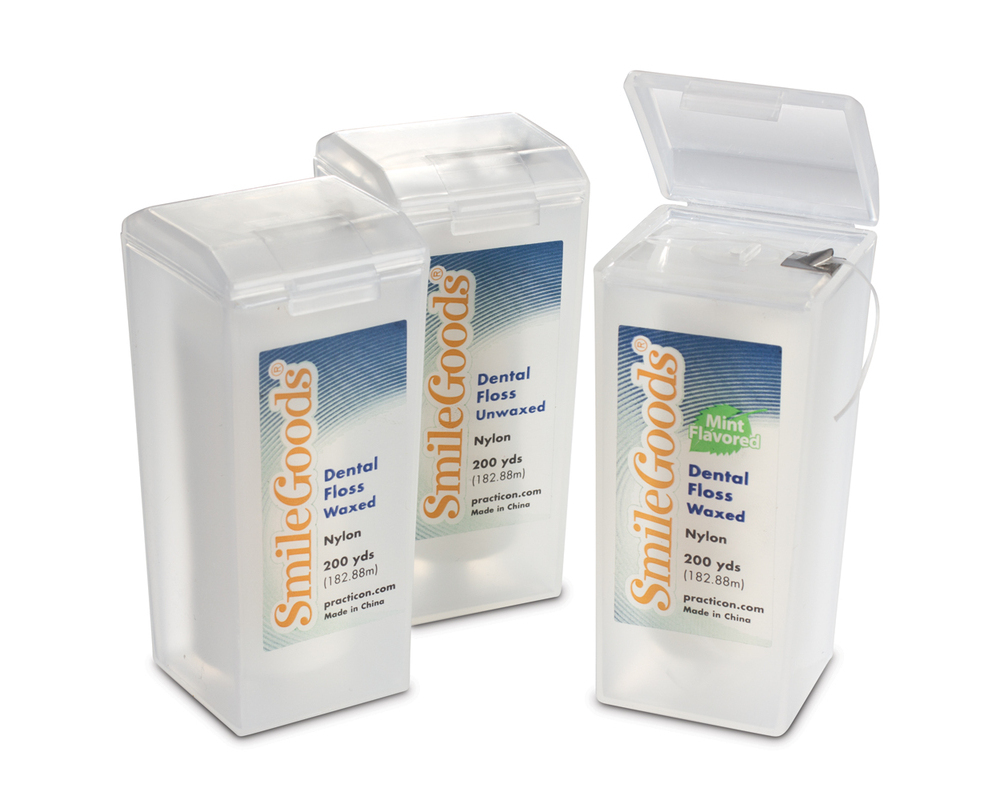 SmileGoods Mint Waxed Dental Floss Dispenser Spool Each | 70452101 ...