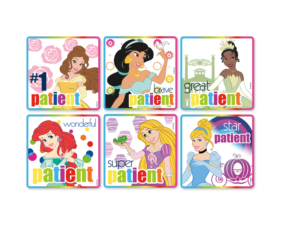 Disney Princess Medical Stickers | PS596 | Supply Clinic