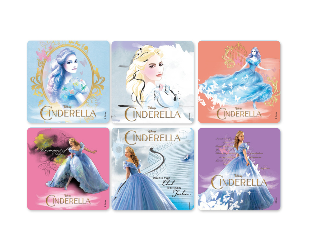 Cinderella Movie Stickers | PS587 | Supply Clinic