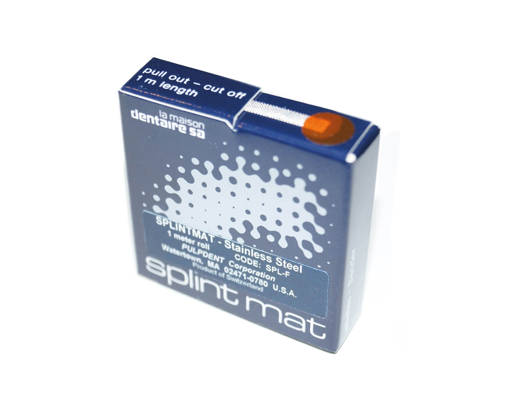 Pulpdent Splintmat Stainless Steel Grid Splint, 4mm x 1 Meter Roll ...