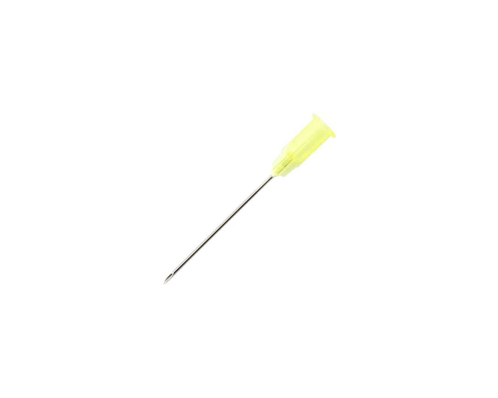 Exel Sterile Hypodermic Needle Yellow 20ga x 1-1/2" 100/Box | 26418 ...