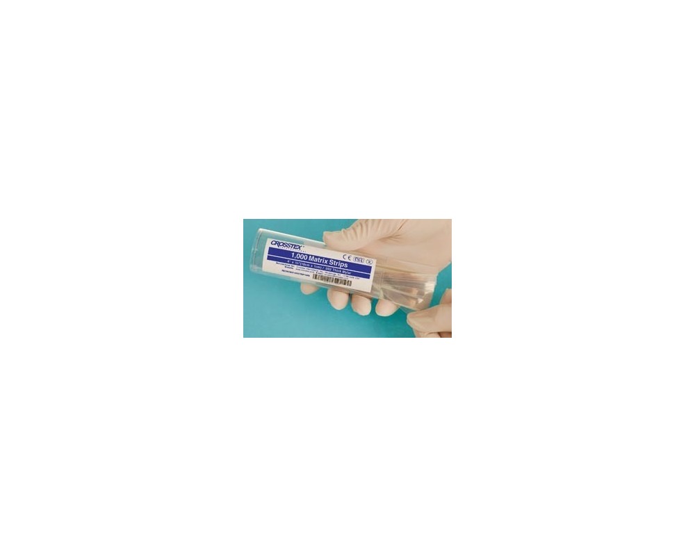Crosstex Mylar Matrix Strips 1000/tube | KSTRIP1000 | Supply Clinic