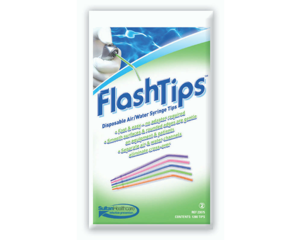 FlashTips Air/Water Syringe Tips Assorted Colors 1200/Pack | 23075 ...