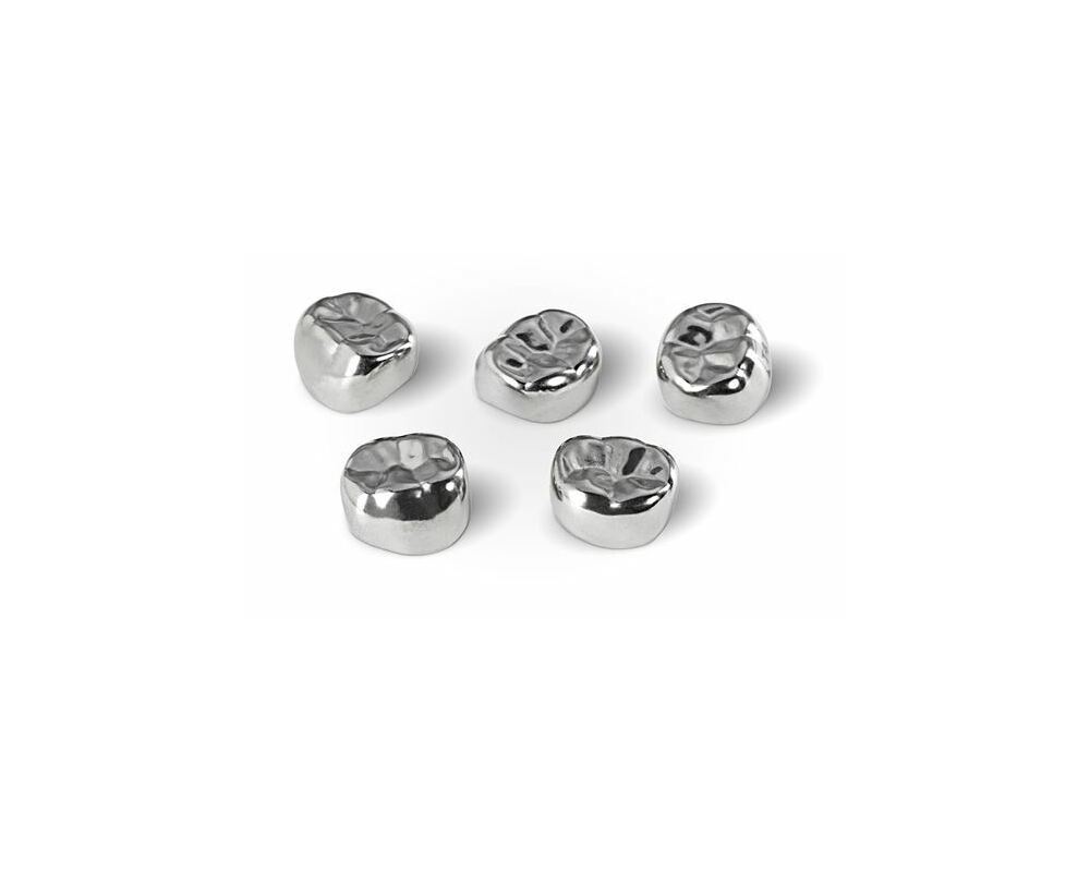 Perma Crown Temporary Crown 5-Pack Stainless Steel Perma Crown Molar ...