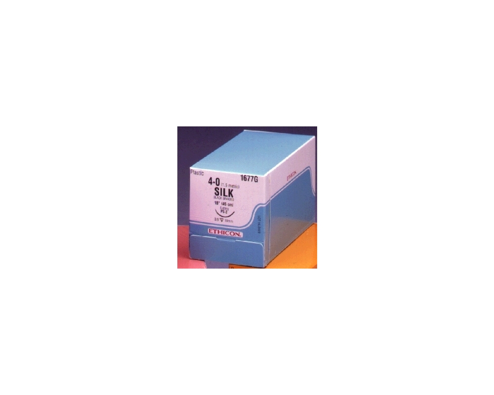 Perma-Hand Silk Suture Taper Point, 3-0, 8-18 Black Braided Needle Sh-1 ...